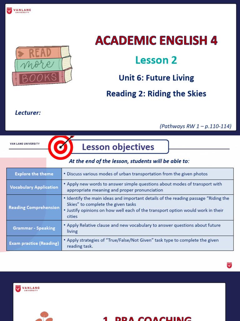 AVTC4 Lesson 2 Unit 6 Reading 2 Future Living | PDF | Clause | Pronoun