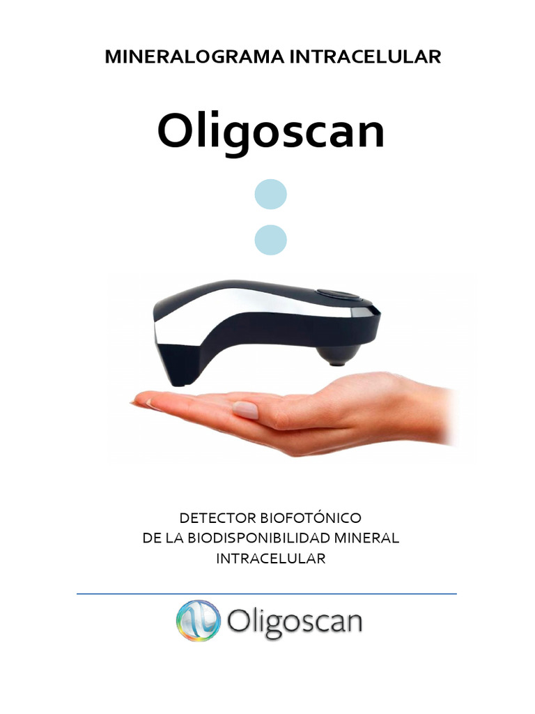 Oligoscan: Análisis Biofotónico Mineral | PDF | Espectroscopia