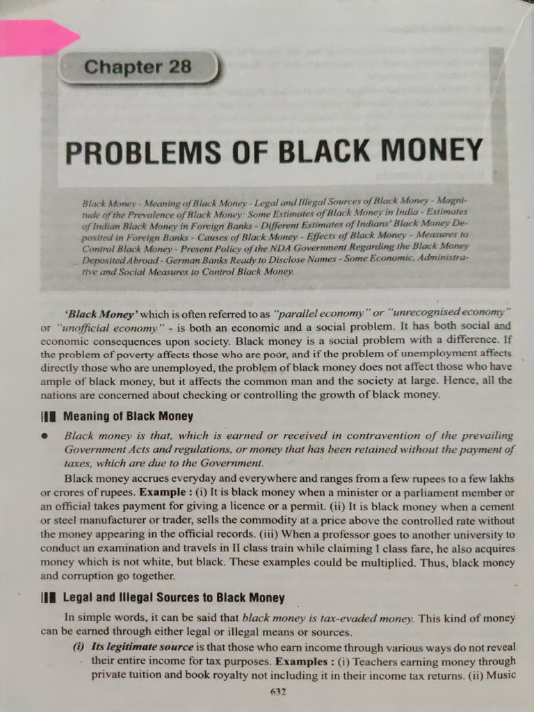 Black Money | PDF