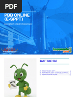 Panduan E-SPTPD untuk Wajib Pajak | PDF