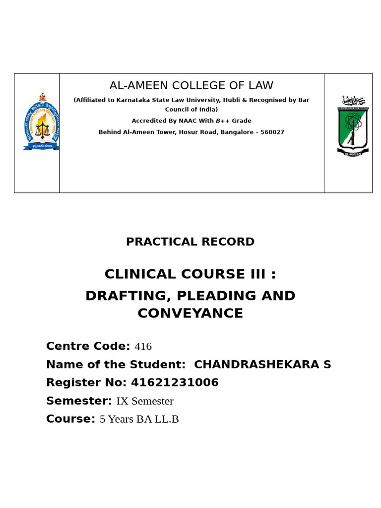 DPC COVER SHEET - Docx - 20251211 - 112303 - 0000 | PDF | Deed | Common Law