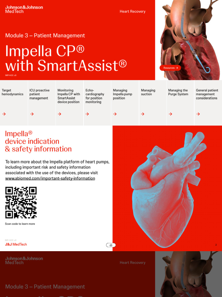 Impella Device Safety and Monitoring Guide | PDF