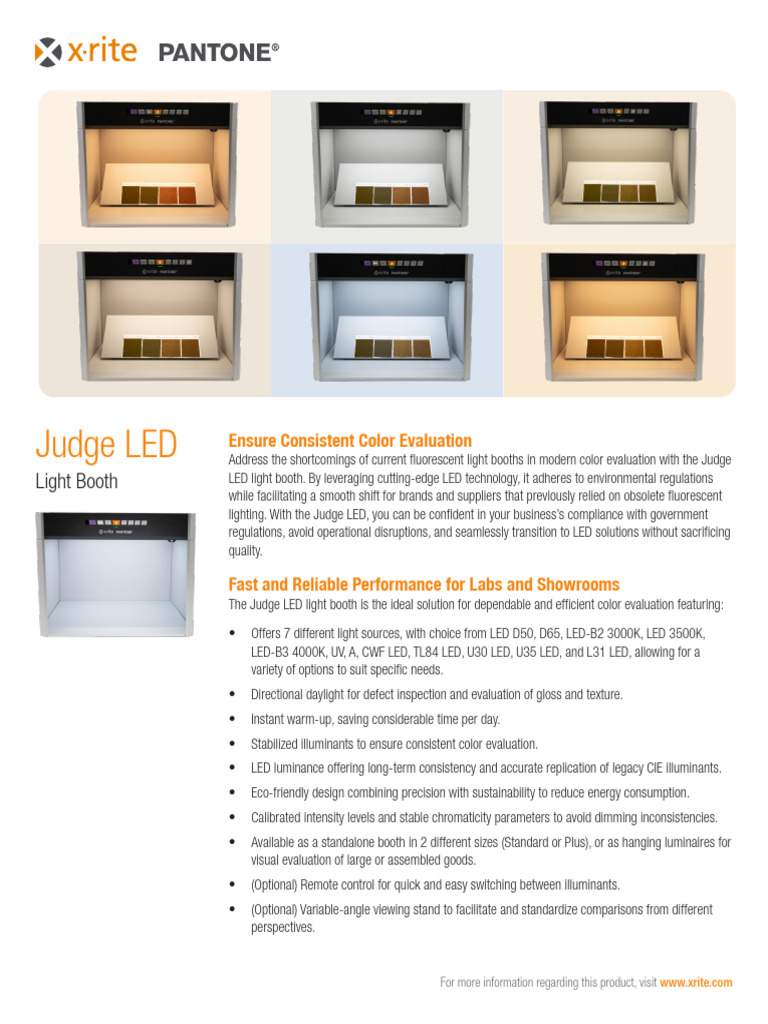 L10-761 Judge Led Sell Sheet en | PDF | Light Emitting Diode | Lighting