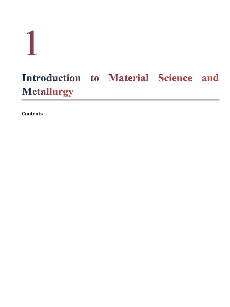 Material Science and Metallurgy BOOK | PDF | Crystal Structure | Ductility