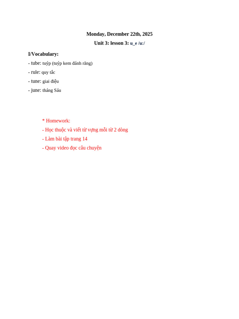 Lesson Plan Ox Phonics 3 U3 L3 U - e | PDF | Written Communication ...