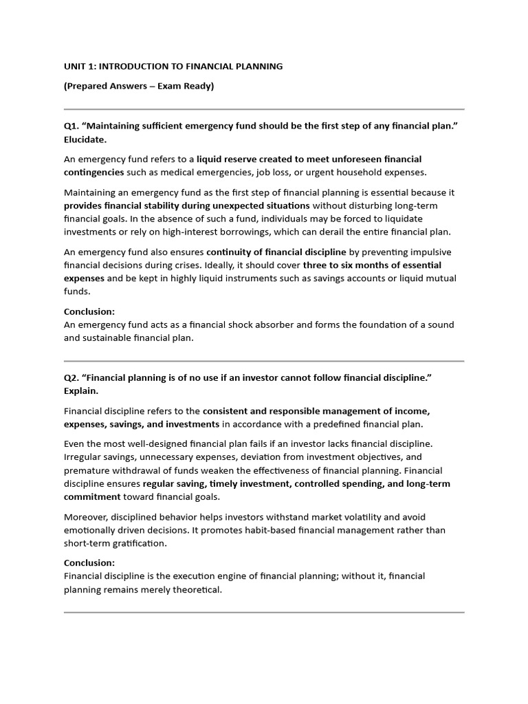 Essentials of Financial Planning Strategies | PDF | Investing | Present ...