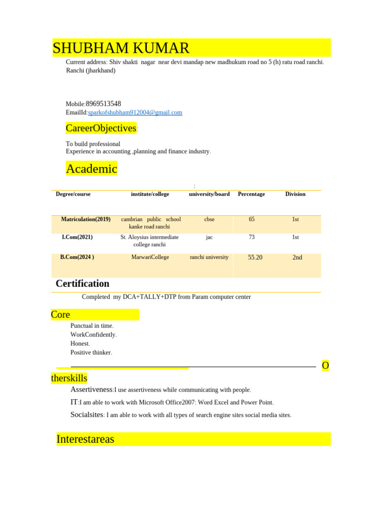 Sam Resume0909 1 | PDF