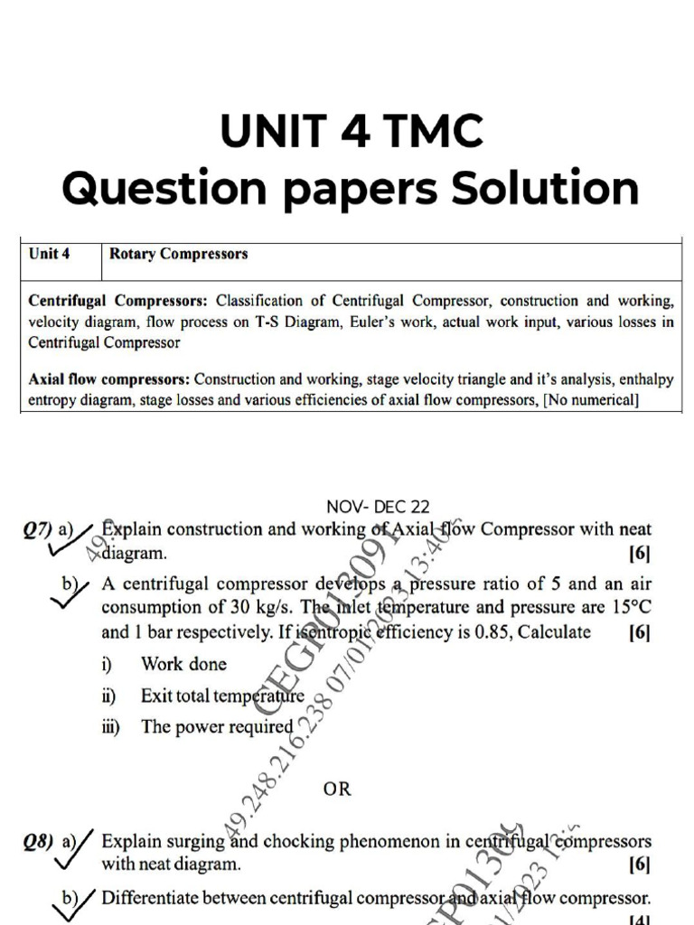 TMC Unit 4 | PDF