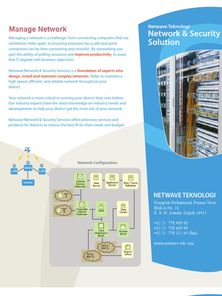 Brochure Network Solution | PDF | Gateway (Telecommunications ...
