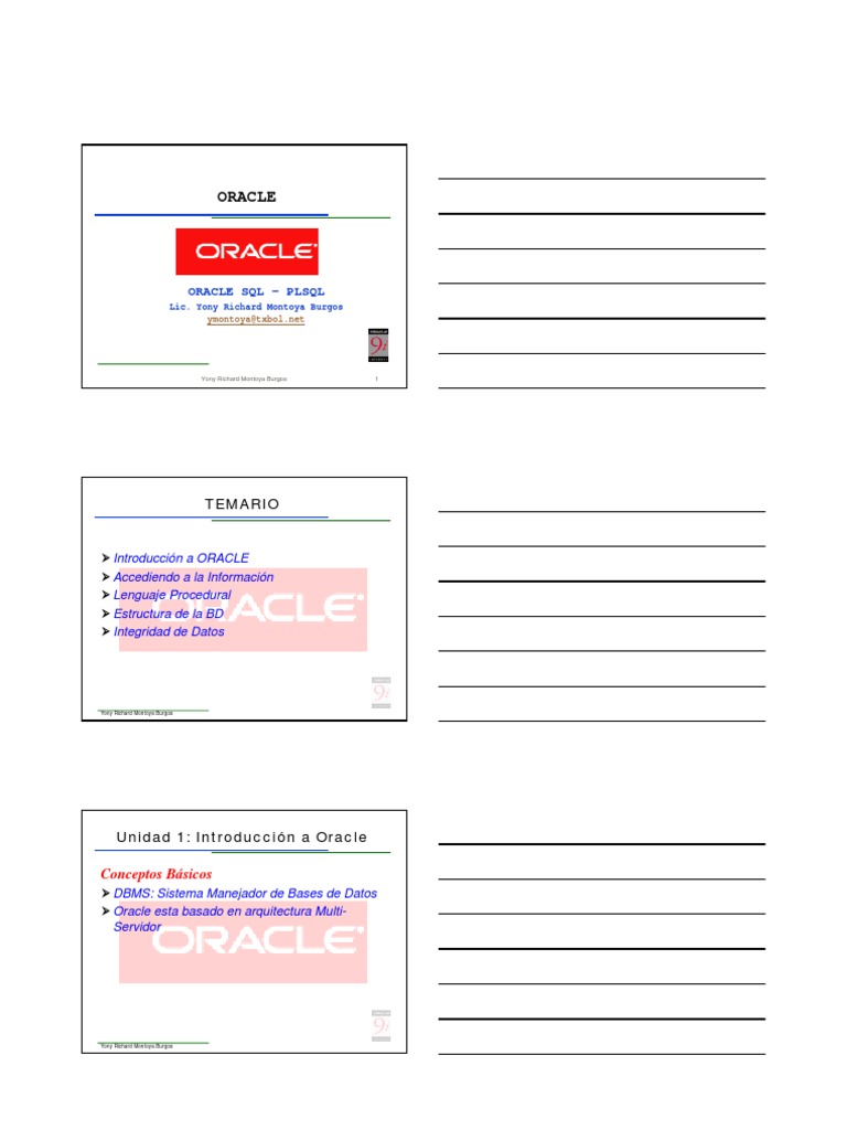 PSQL | PDF | SQL | Oracle Corporation