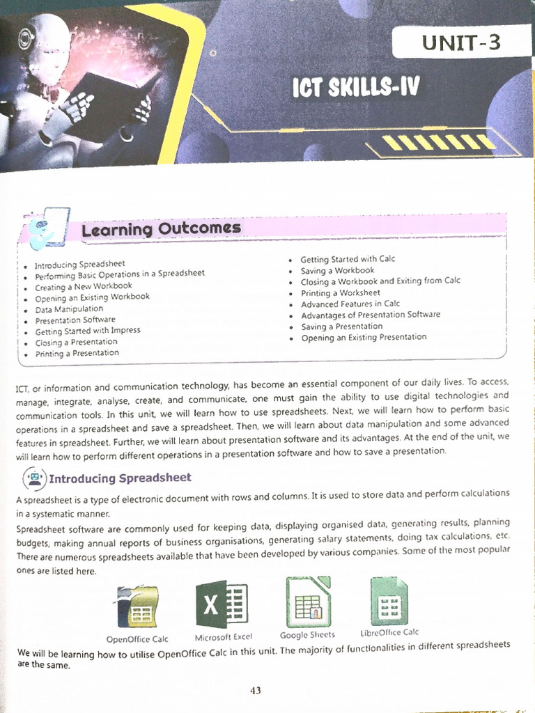 Unit 3 ICT Skills IV | PDF