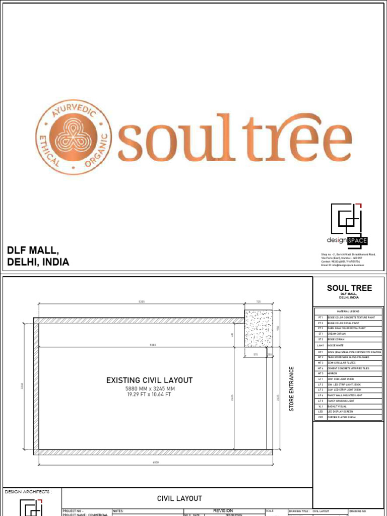 Commercial Layout for Soul Tree Store | PDF | Architectural Elements ...