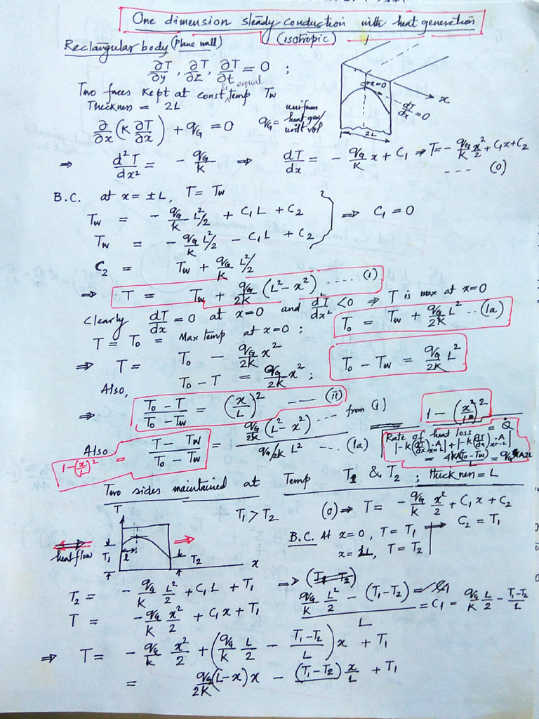 Heat Transfer Notes 3 | PDF