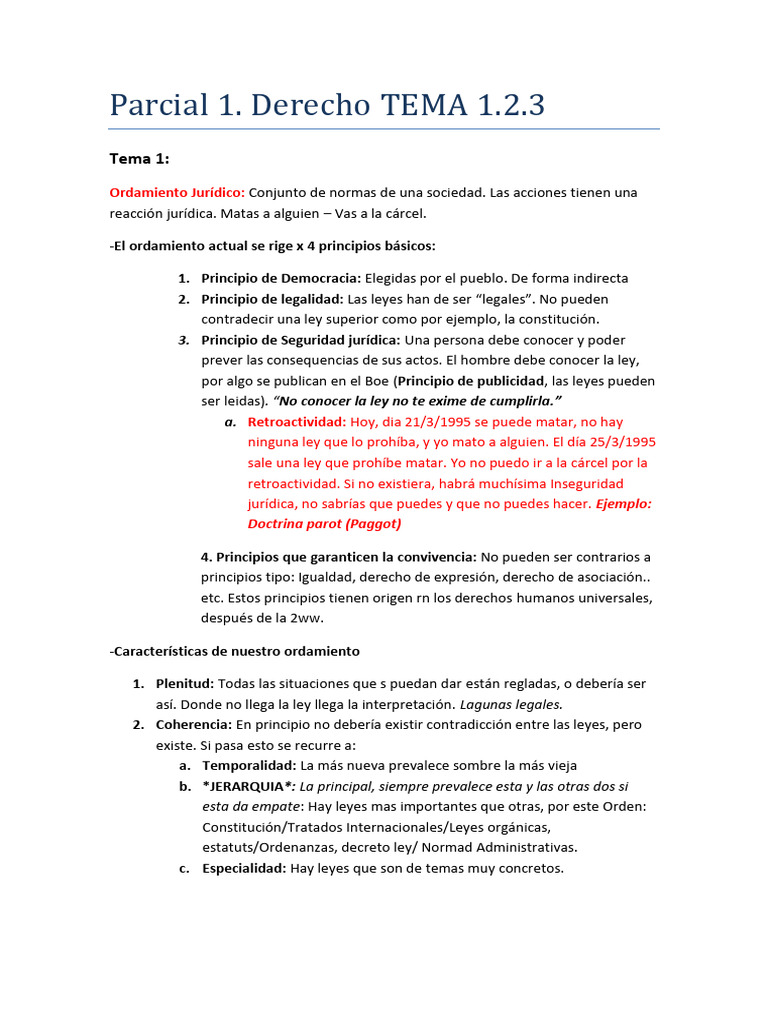 APUNTS DRET | PDF | Constitución | Unión Europea
