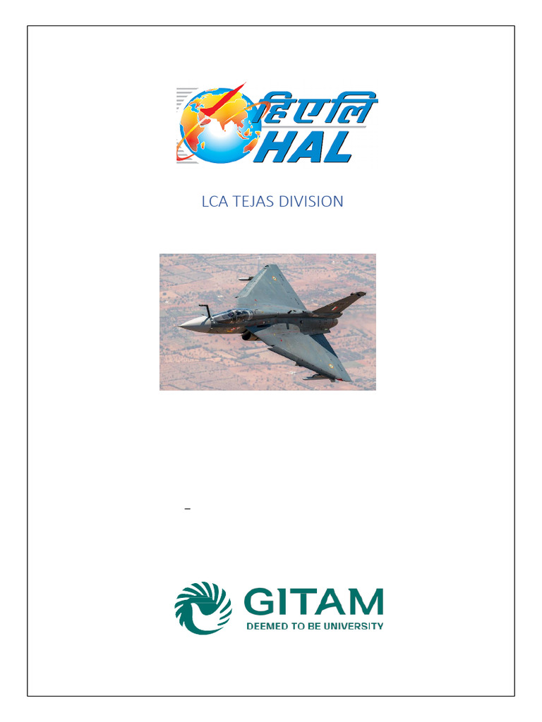 Lca Tejas Report | PDF | Engines | Turbine