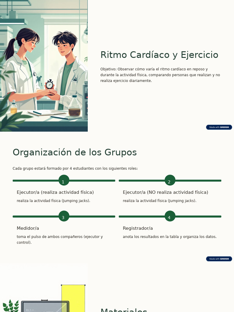 Trabajo Práctico Ritmo Cardiaco y Ejercicio | PDF