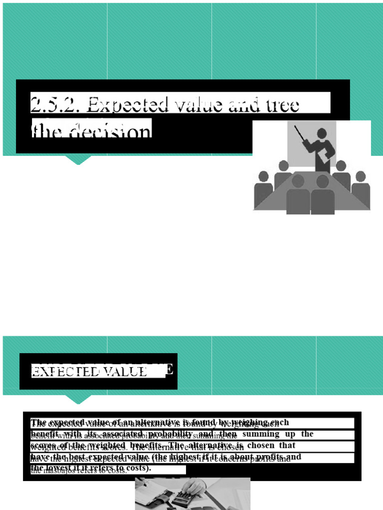 Expected Value and Decision Trees Explained | PDF | Expected Value ...