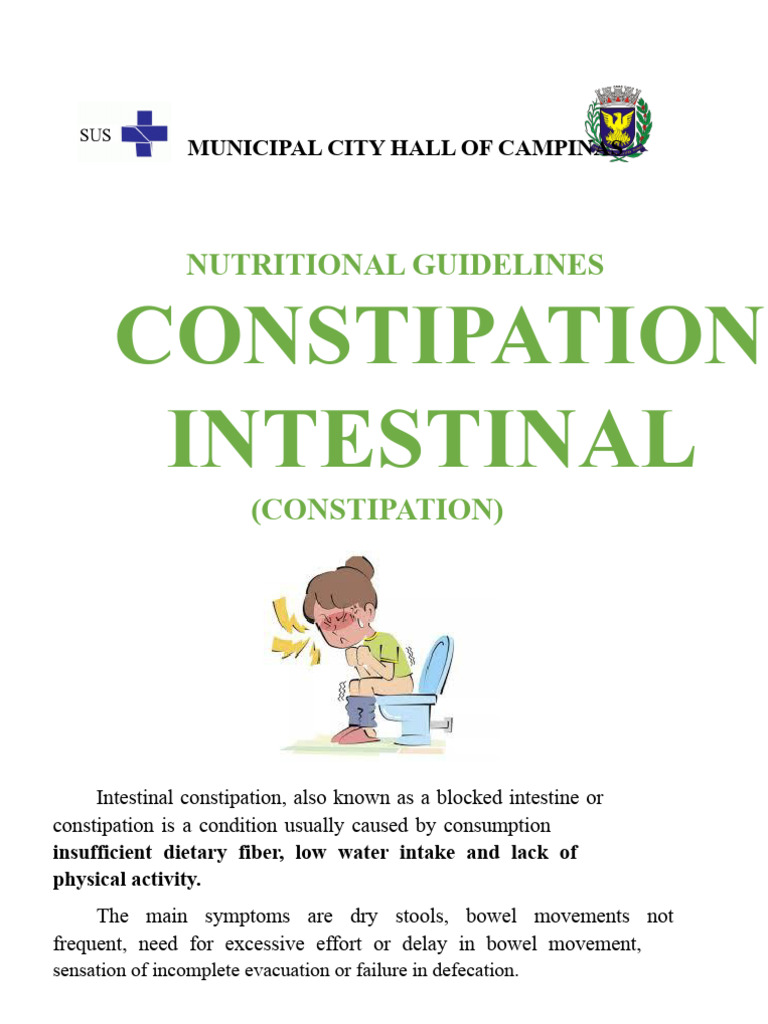Nutritional Guidelines For Intestinal Constipation | PDF | Constipation ...