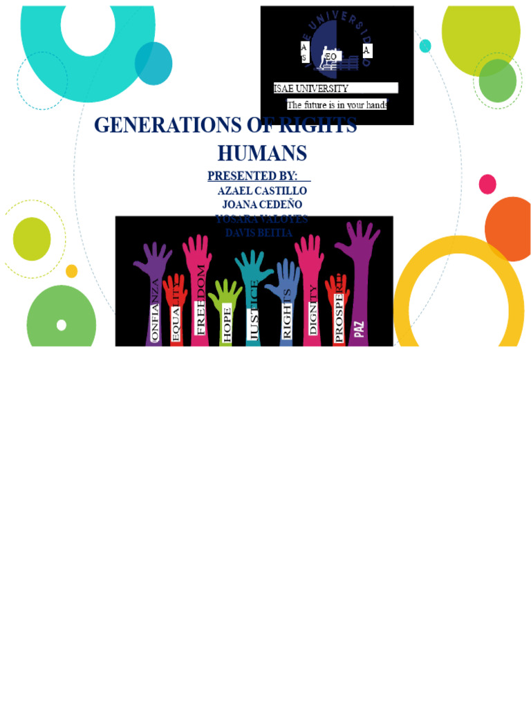 Overview of Human Rights Generations | PDF