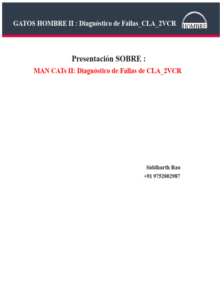 Diagnóstico de Fallas - MAN CATs II PDF | PDF | Informática