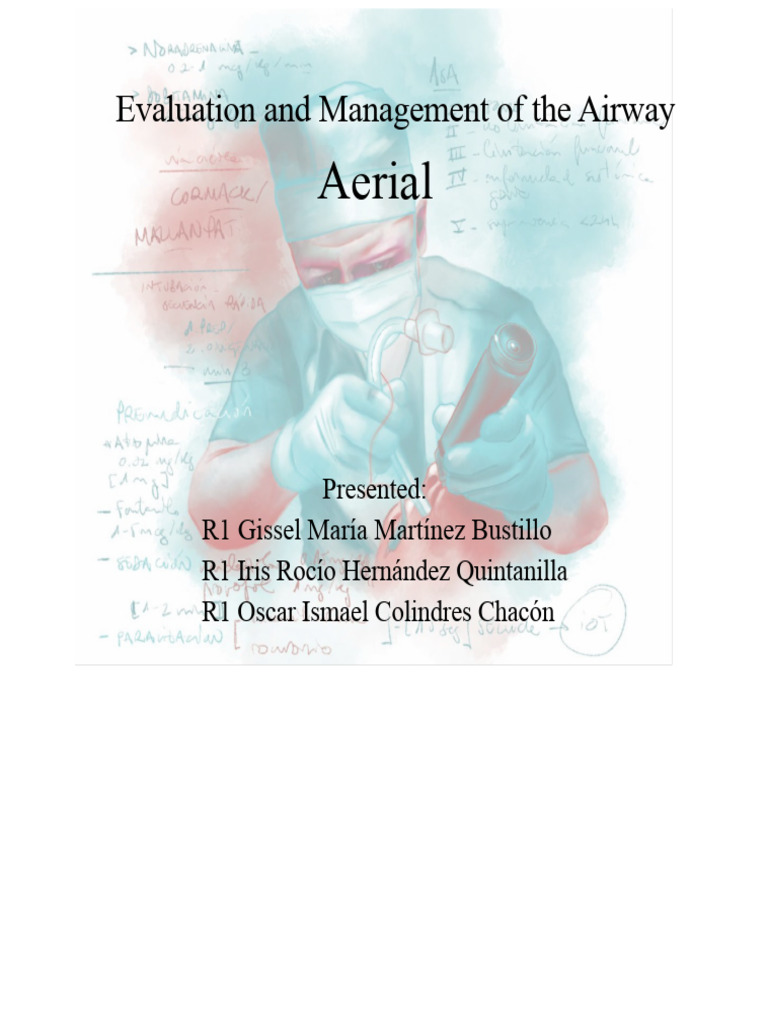 Evaluation and Airway Management | PDF | Clinical Medicine | Anesthesia