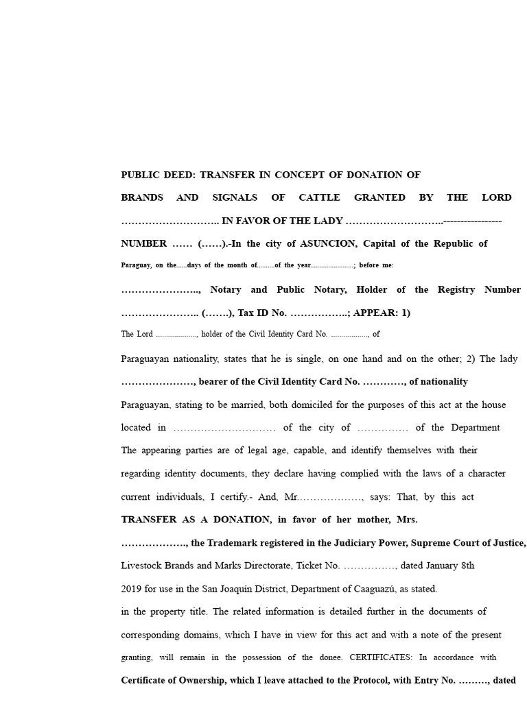 Model of Brand and Signal Transfer | PDF | Identity Document | Deed