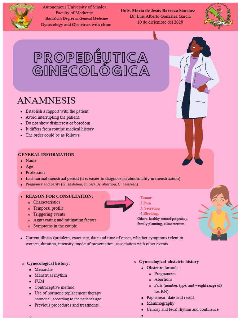 Gynecological Propedeutics | PDF | Pregnancy | Gynaecology