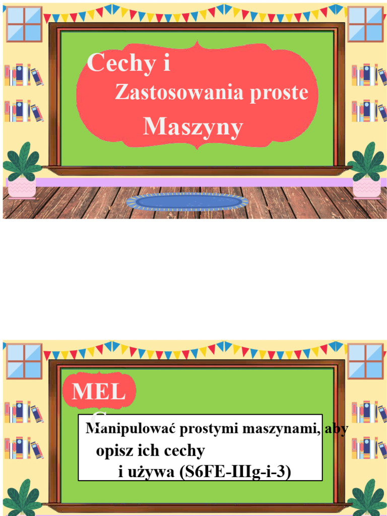 Nauka 6 - Proste Maszyny | PDF