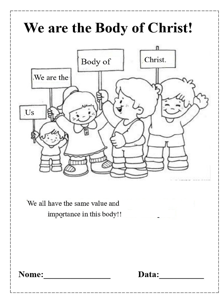 Body of Christ - 1 Activity | PDF