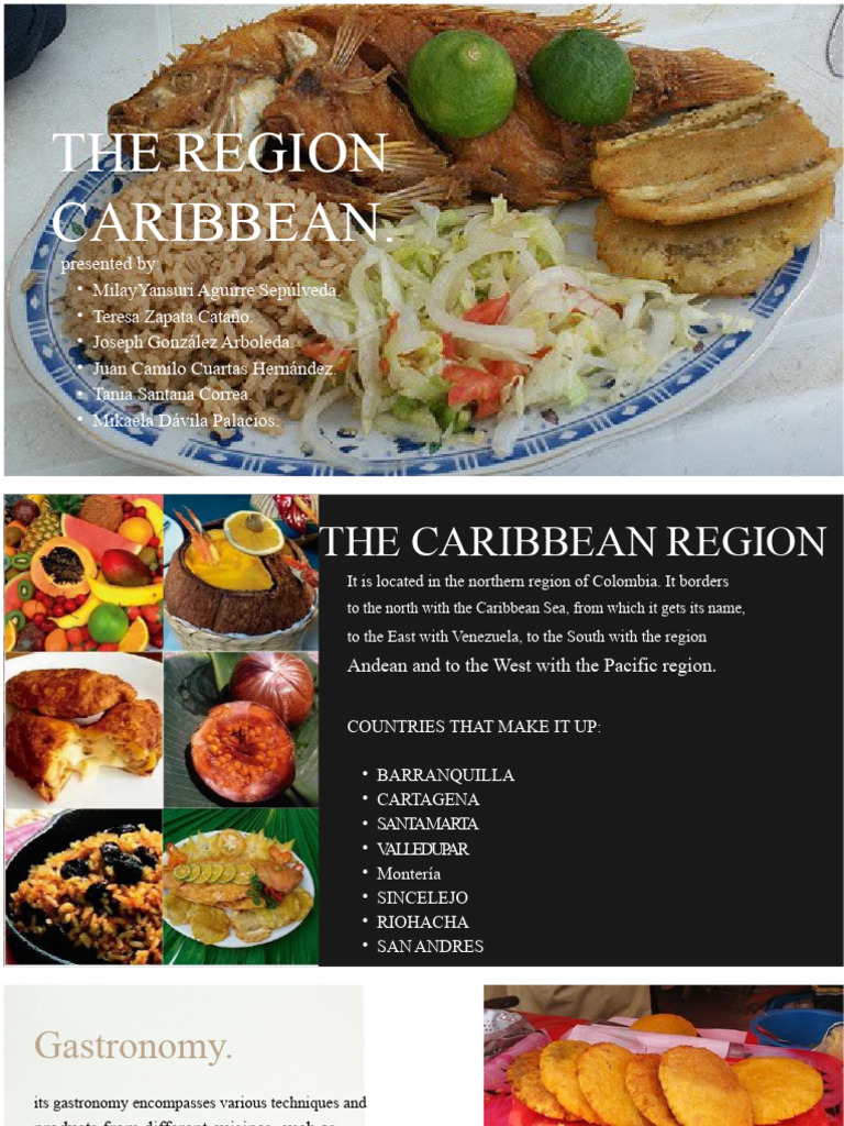 Caribbean Region Gastronomy | PDF