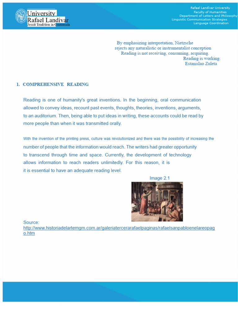 Strategies for Effective Reading Comprehension | PDF | Reading ...