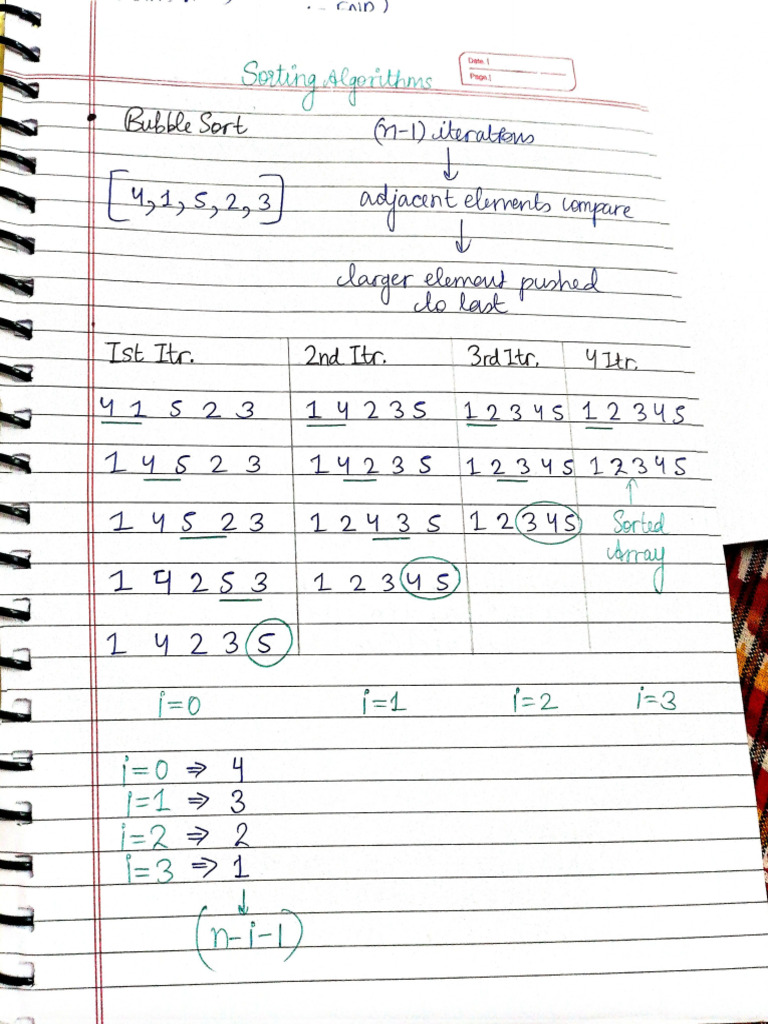 Bubble Sort | PDF