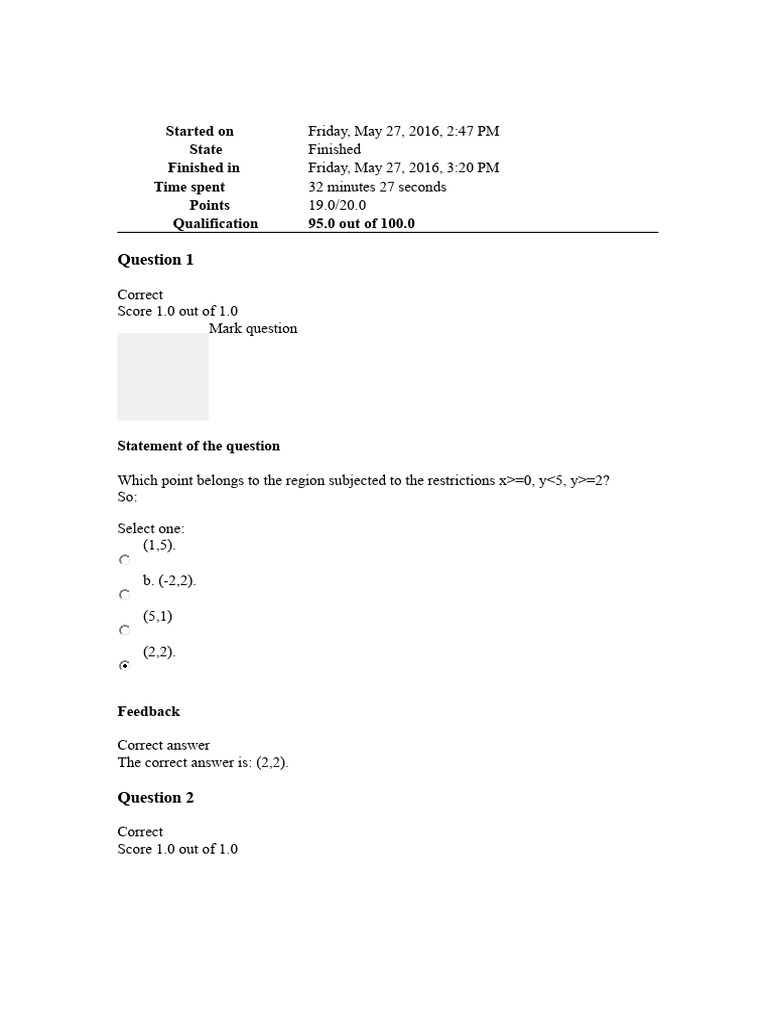 partial 2 decision-making model | PDF | Linear Programming