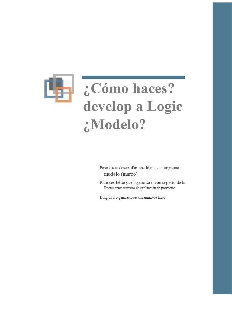Guía para Desarrollar un Modelo Lógico | PDF | Diseño | Aprendizaje