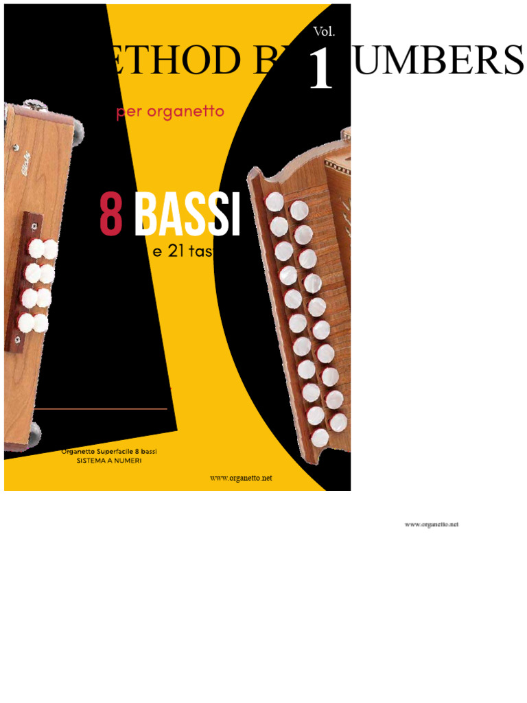 8-Bass Accordion Method Vol. 1 | PDF | Hand | Musical Instruments