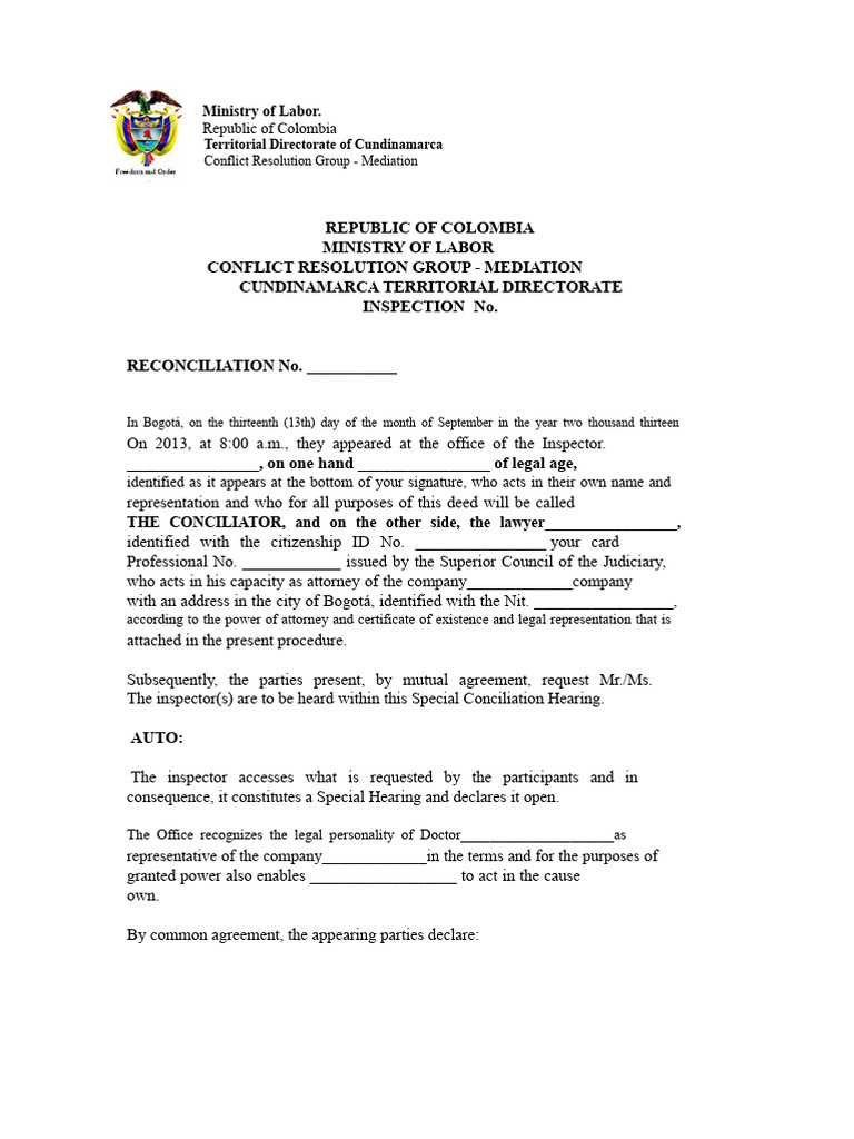 MINUTES OF CONCILIATION WORK OFFICE | PDF | Employment | Salary
