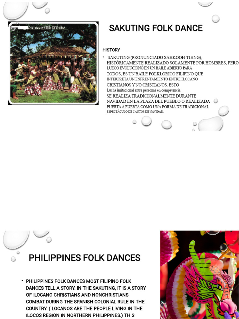 Danza Folklórica Sakuting | PDF | Bailes | Filipinas