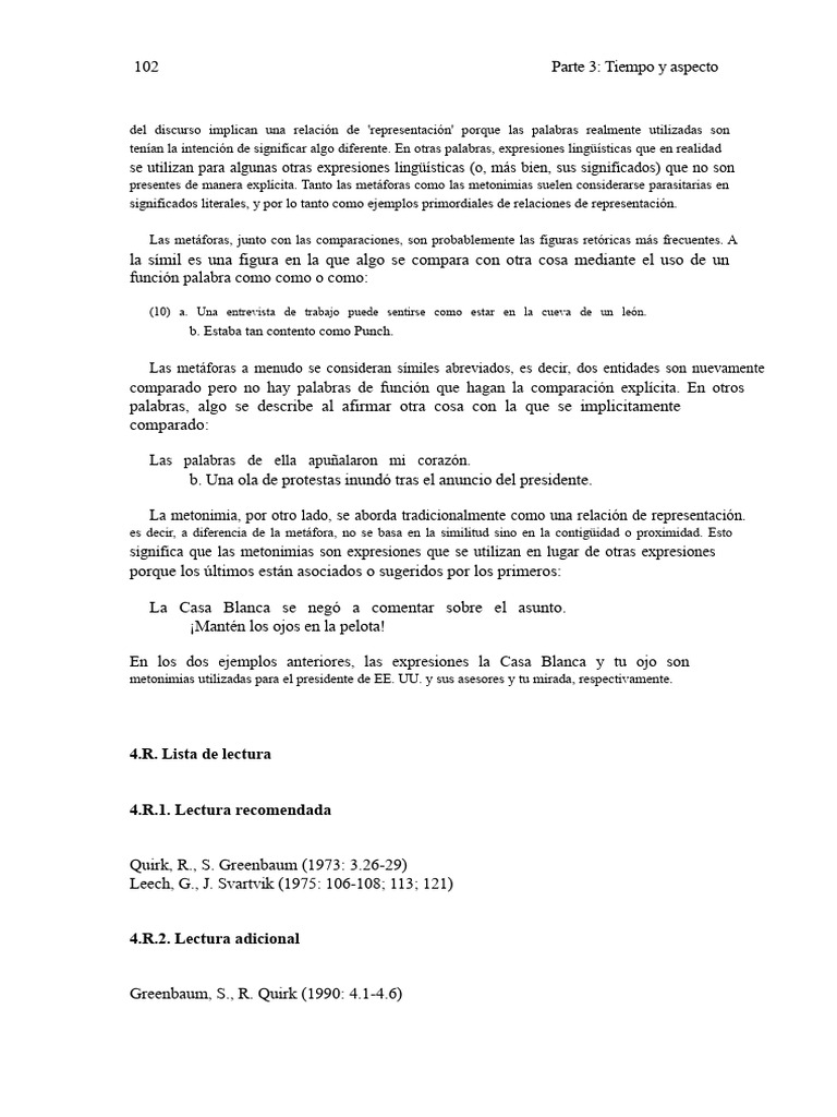 Categorías y Funciones Gramaticales 02c (1) | PDF | Metáfora | Gramática