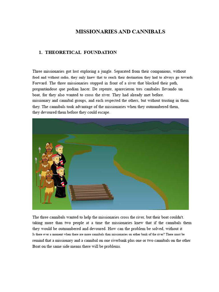Missionaries and Cannibals Problem Solved | PDF | Applied Mathematics ...