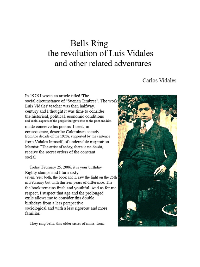Luis Vidales: Poetry and Revolution | PDF | Poetry | Sonnets