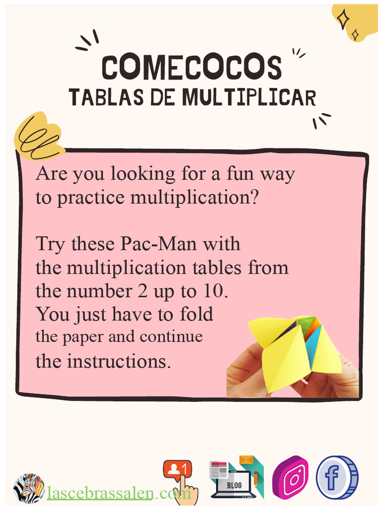 Pac-Man of The Multiplication Tables | PDF