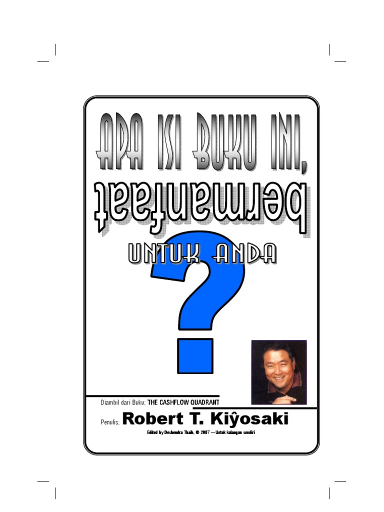 The Cashflow Quadrant | PDF