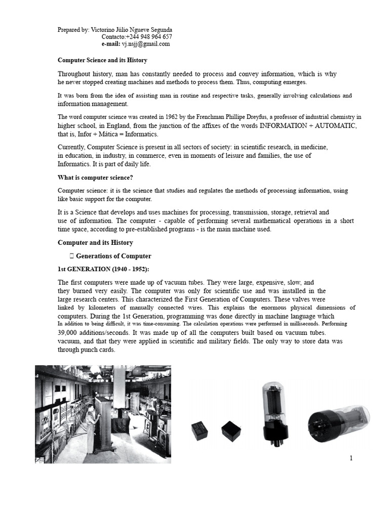 Mini Computer Handbook | PDF | Central Processing Unit | Computer Data ...