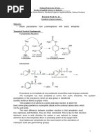 Acetaminophen Synthesis Process Explained | PDF | Acetic Acid | Organic ...