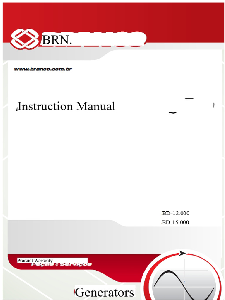 White Generator Manual BD_12000_15000 G2.pdf | PDF | Direct Current ...