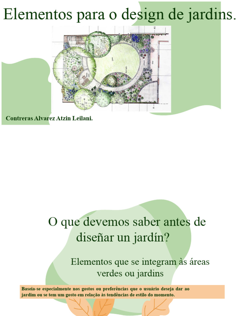 Elementos Para o Design de Jardins. Contreras Leilani | PDF | Cor ...