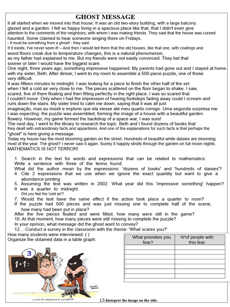 Ghost Message Pip Mathematics Port | PDF