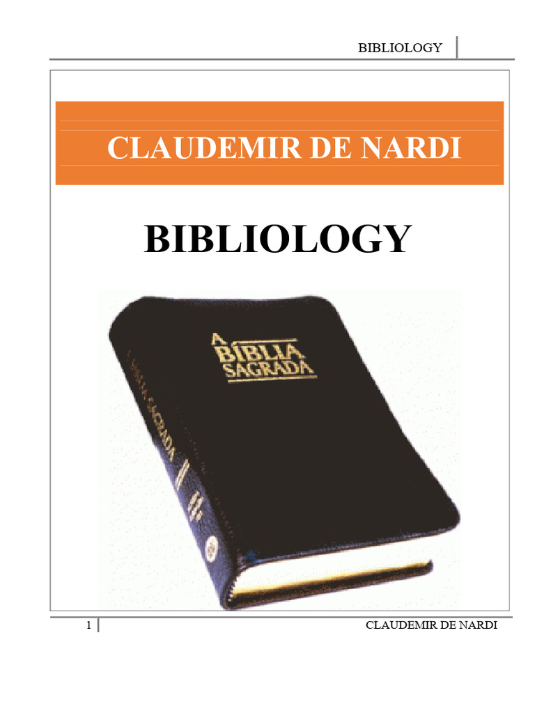Understanding Bibliology and the Bible | PDF | Bible | Chapters And ...