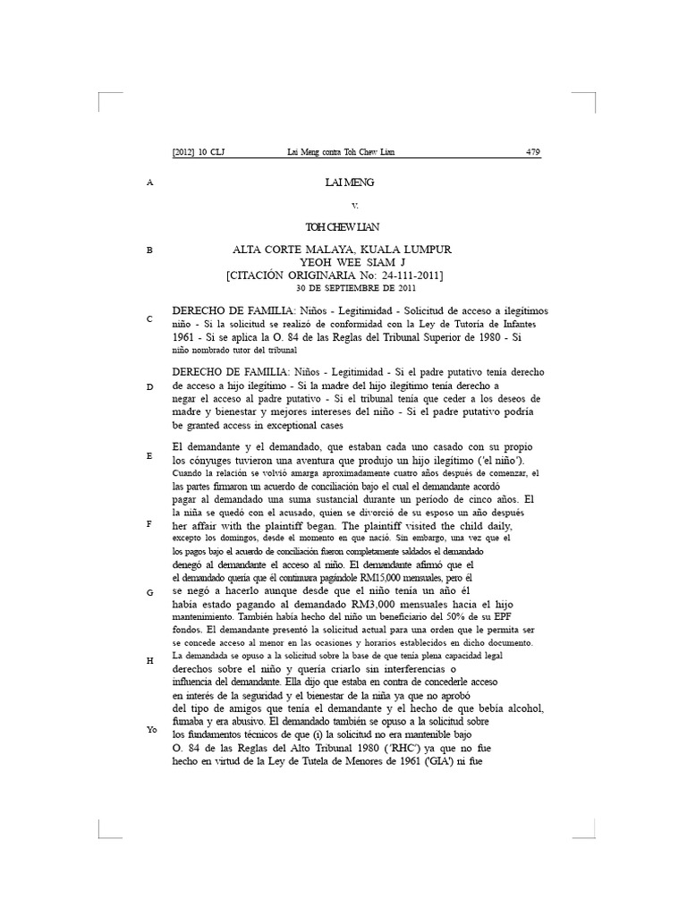 Lai Meng Contra Toh Chew Lian | PDF | Divorcio | Matrimonio