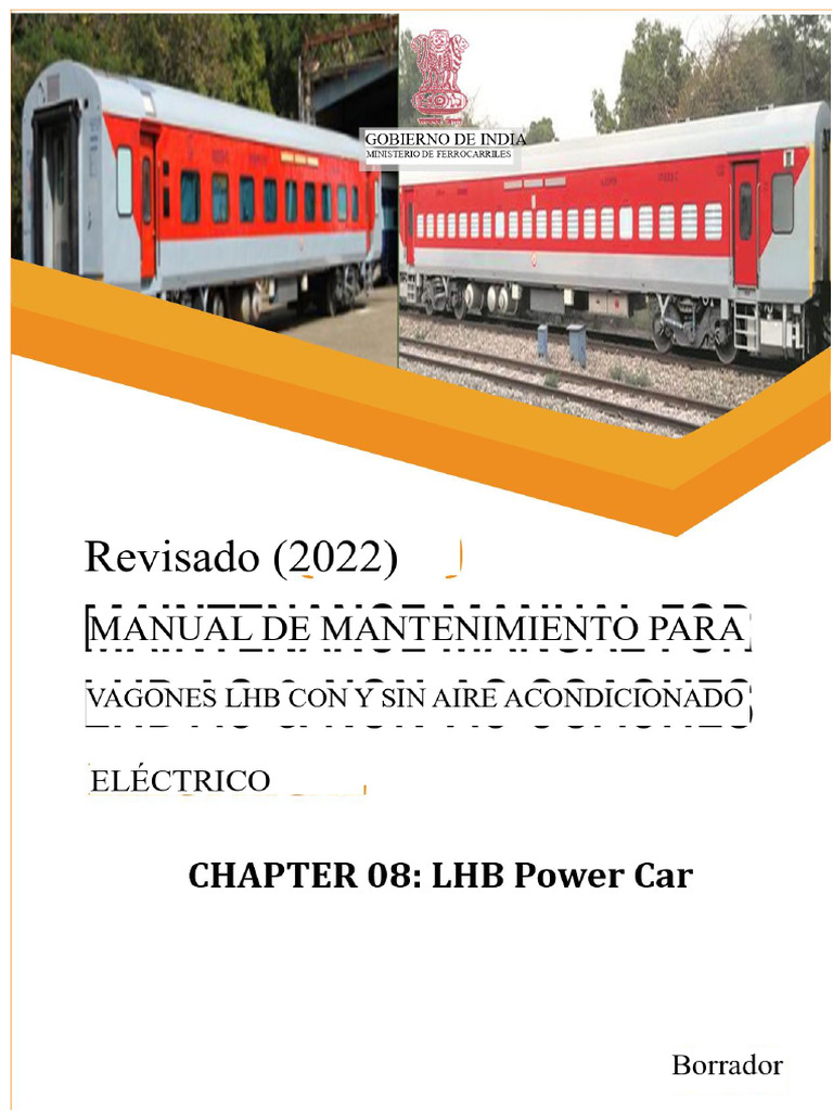 Revisión del Capítulo 08-Carro de Potencia LHB del Manual LHB ...